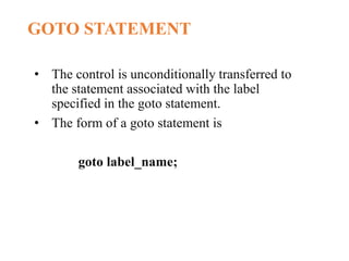 C-Programming Control statements.pptx