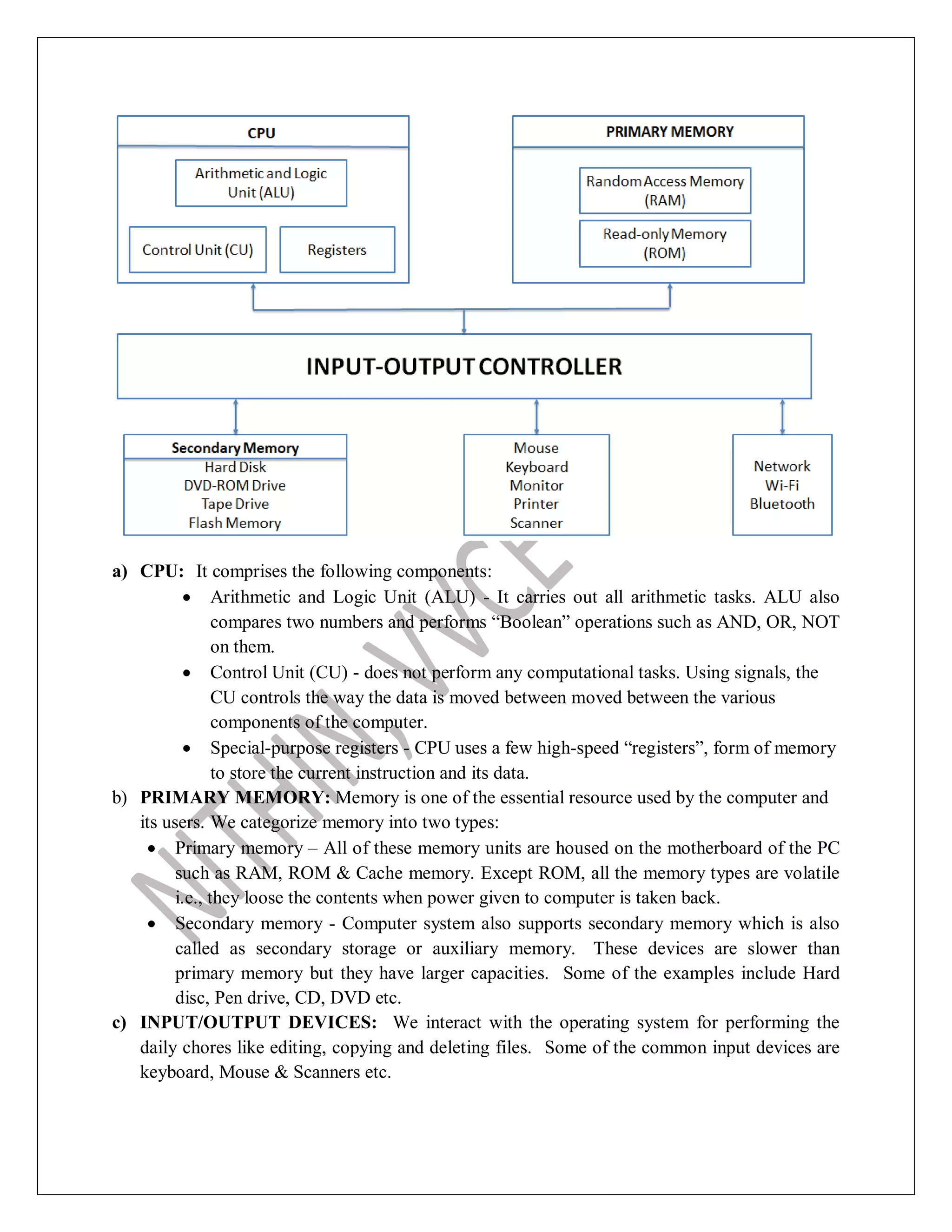VTU C programming(CPS) 18CPS13/23 notes by Nithin,VVCE,Mysuru | PDF ...