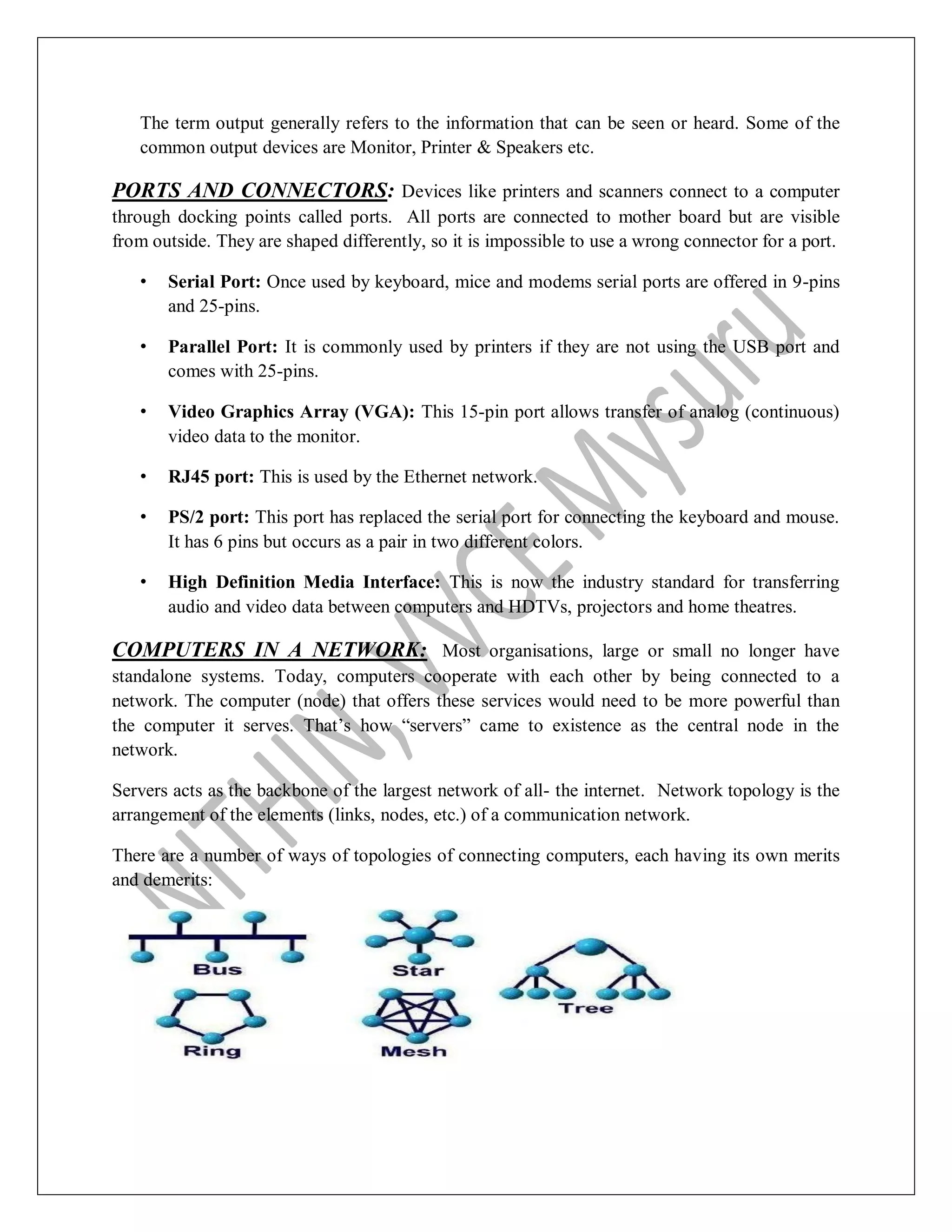 VTU C programming(CPS) 18CPS13/23 notes by Nithin,VVCE,Mysuru | PDF ...