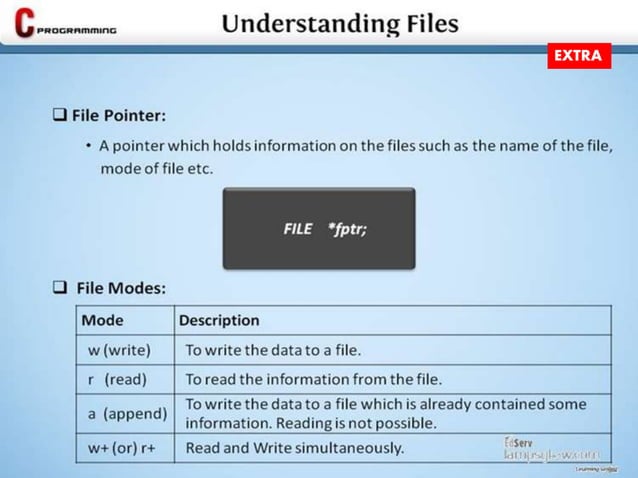 C programming file handling | PPT
