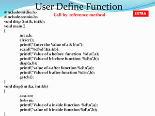 C programming function | PPSX