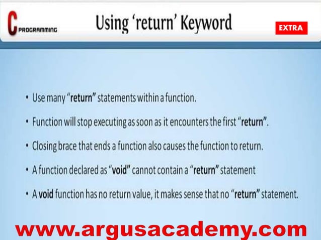 C programming function | PPT