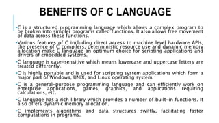 C programming orientation | PPT