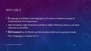 C Programming[Sample] | PPT