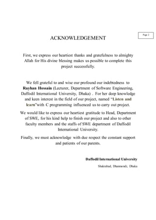 Final Project Submission Document file | PDF