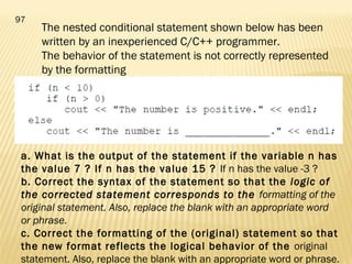 C++ Question & Answer | PPT | Free Download