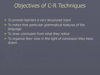 C R Activities Munira Ppt | PPT