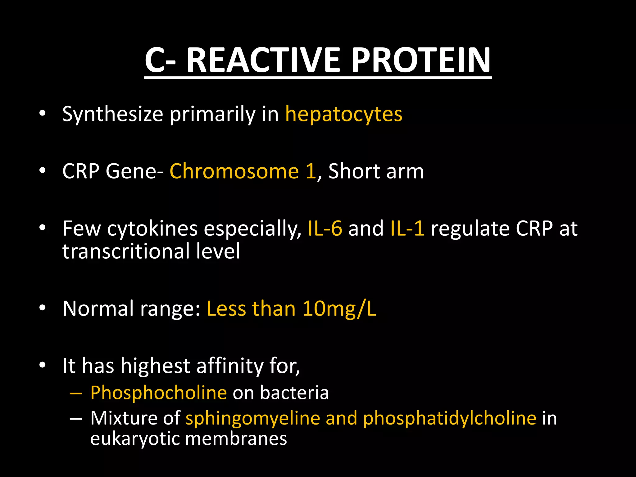 C reactive protein | PPTX