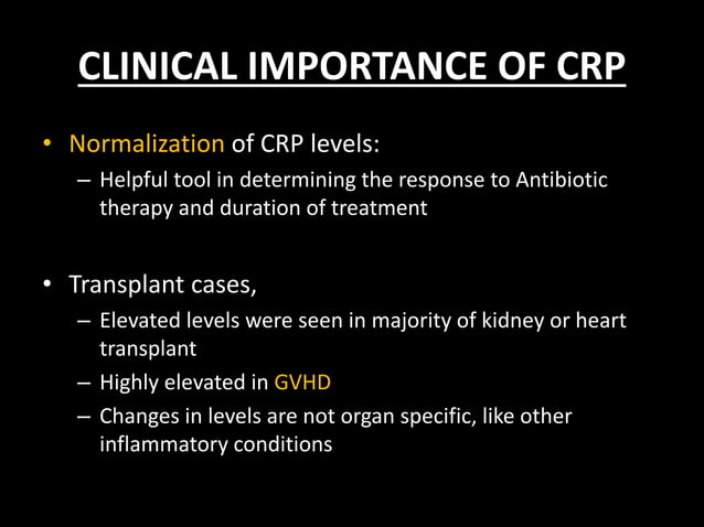 C Reactive Protein Pptx