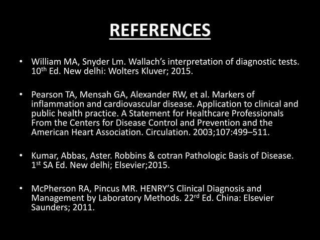 C reactive protein | PPTX