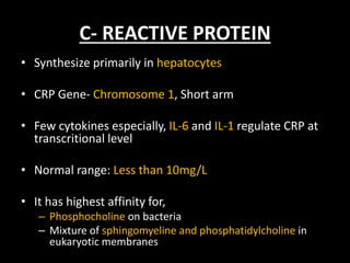C reactive protein | PPTX