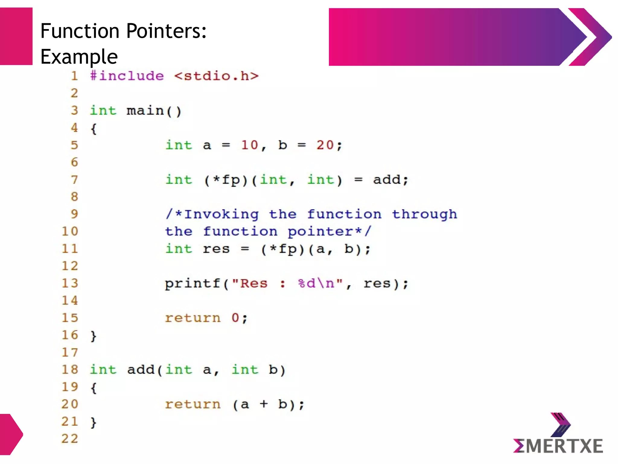 C Programming - Refresher - Part III | PPT