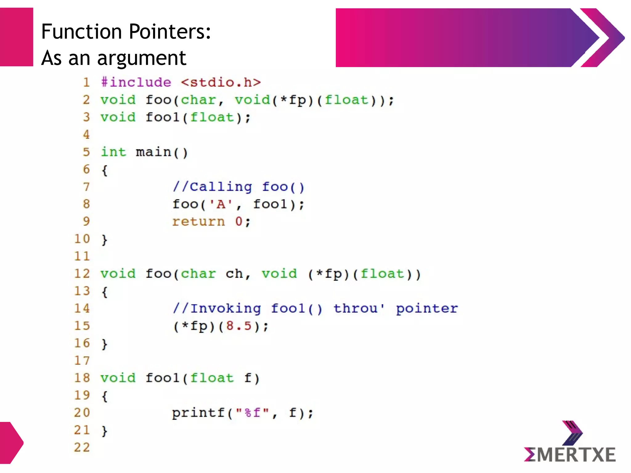 C Programming - Refresher - Part III | PPT