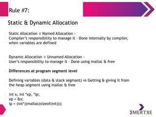 C Programming - Refresher - Part III | PPT