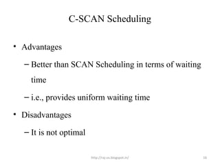 C scan scheduling 50 2 | PPT