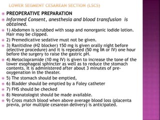 cesarean section | PPTX