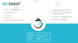 Canarys Automation Profile | PPT