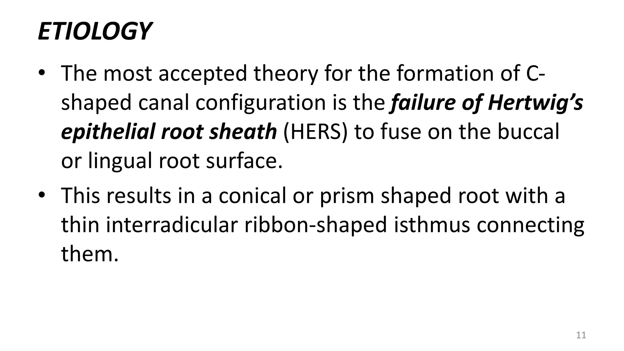 C- SHAPED CANALS pptx by DR. AMAL DEVADAS | PPTX