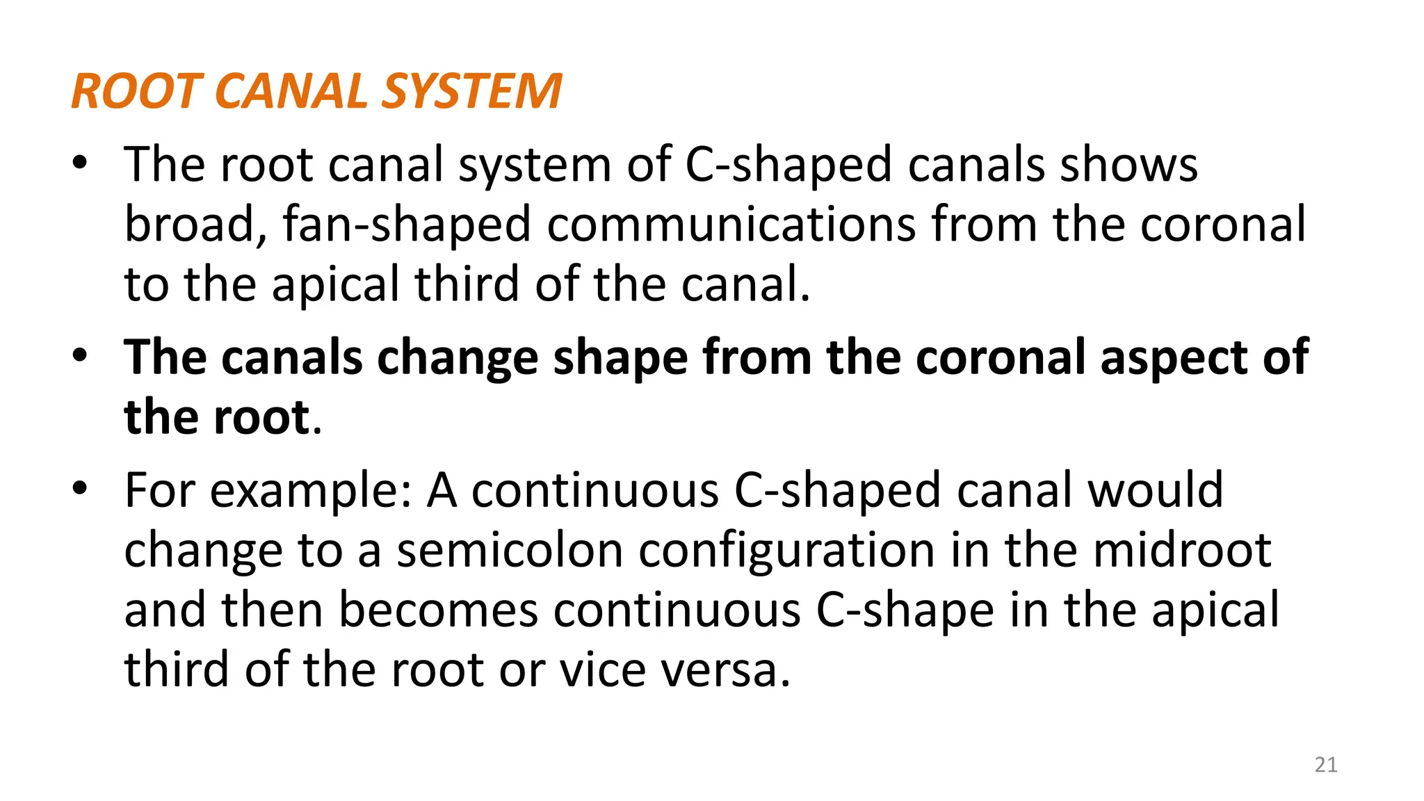 C- SHAPED CANALS pptx by DR. AMAL DEVADAS | PPTX