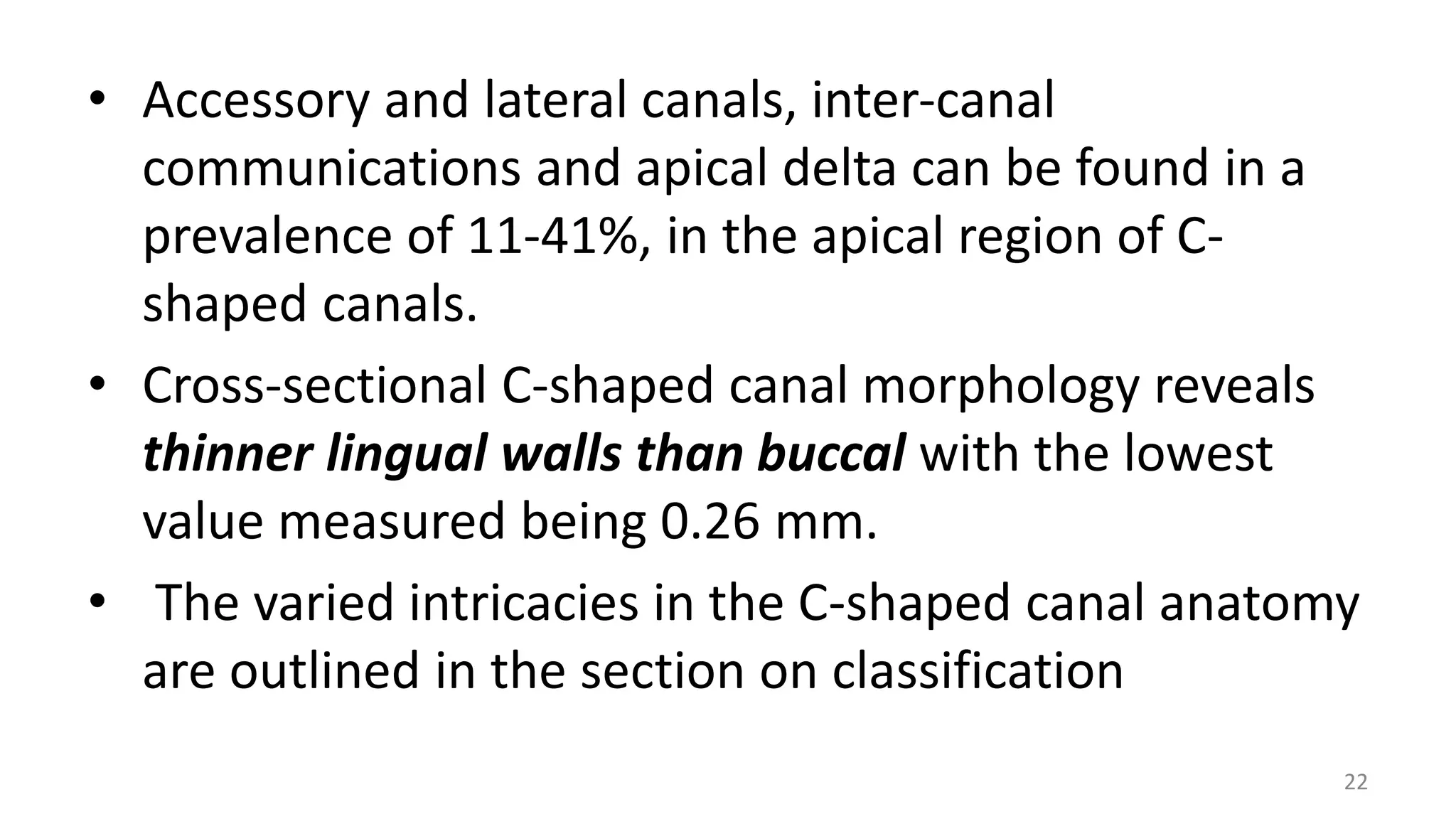 C- SHAPED CANALS pptx by DR. AMAL DEVADAS | PPTX
