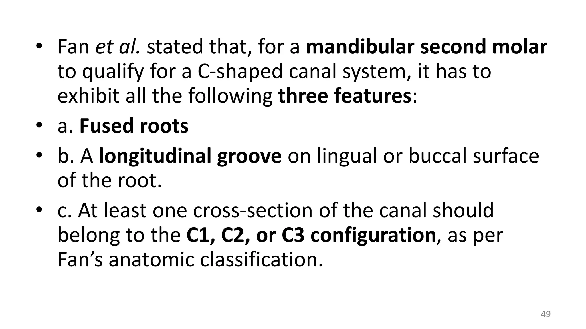 C- SHAPED CANALS pptx by DR. AMAL DEVADAS | PPTX
