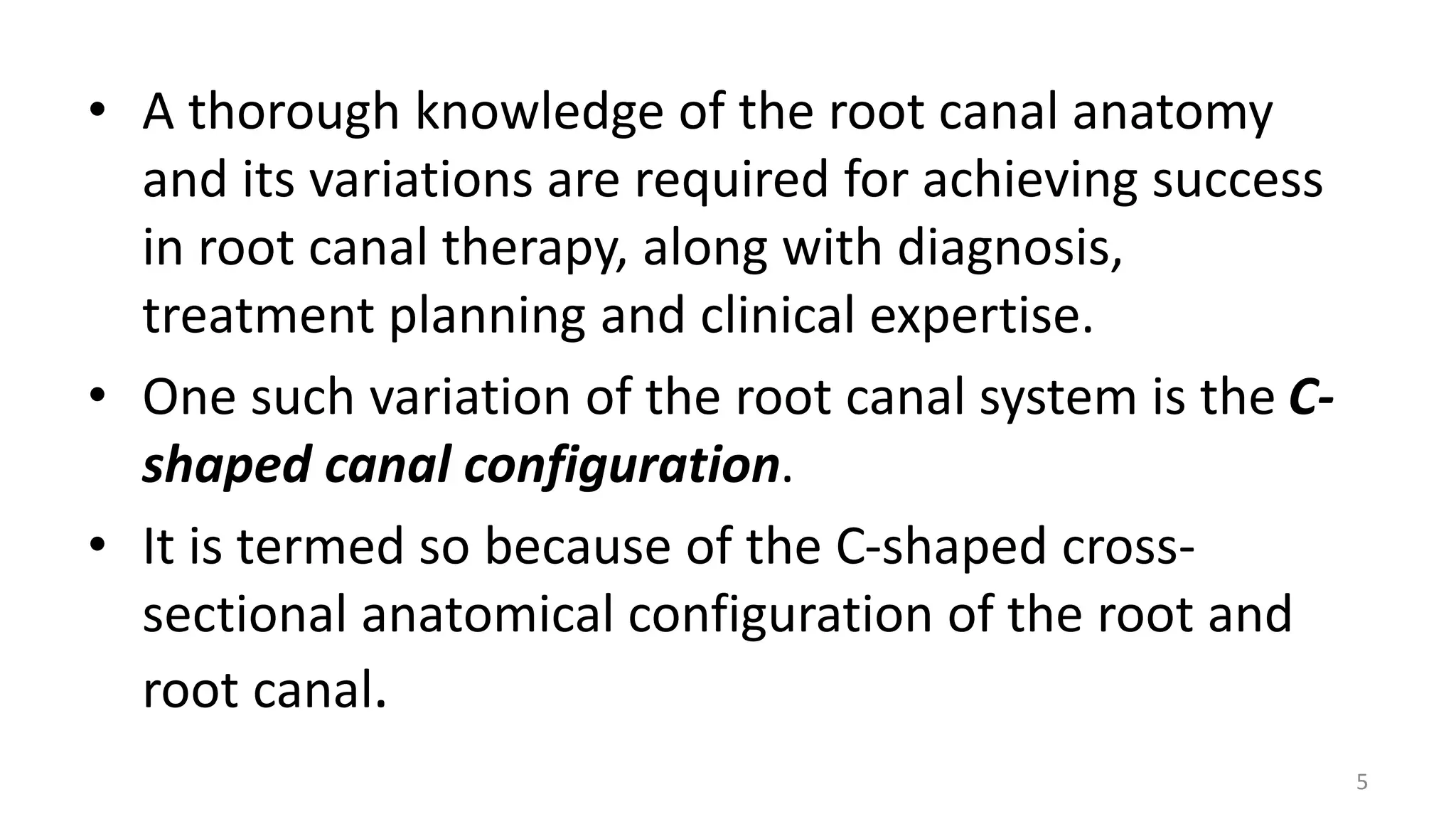 C- SHAPED CANALS pptx by DR. AMAL DEVADAS | PPTX