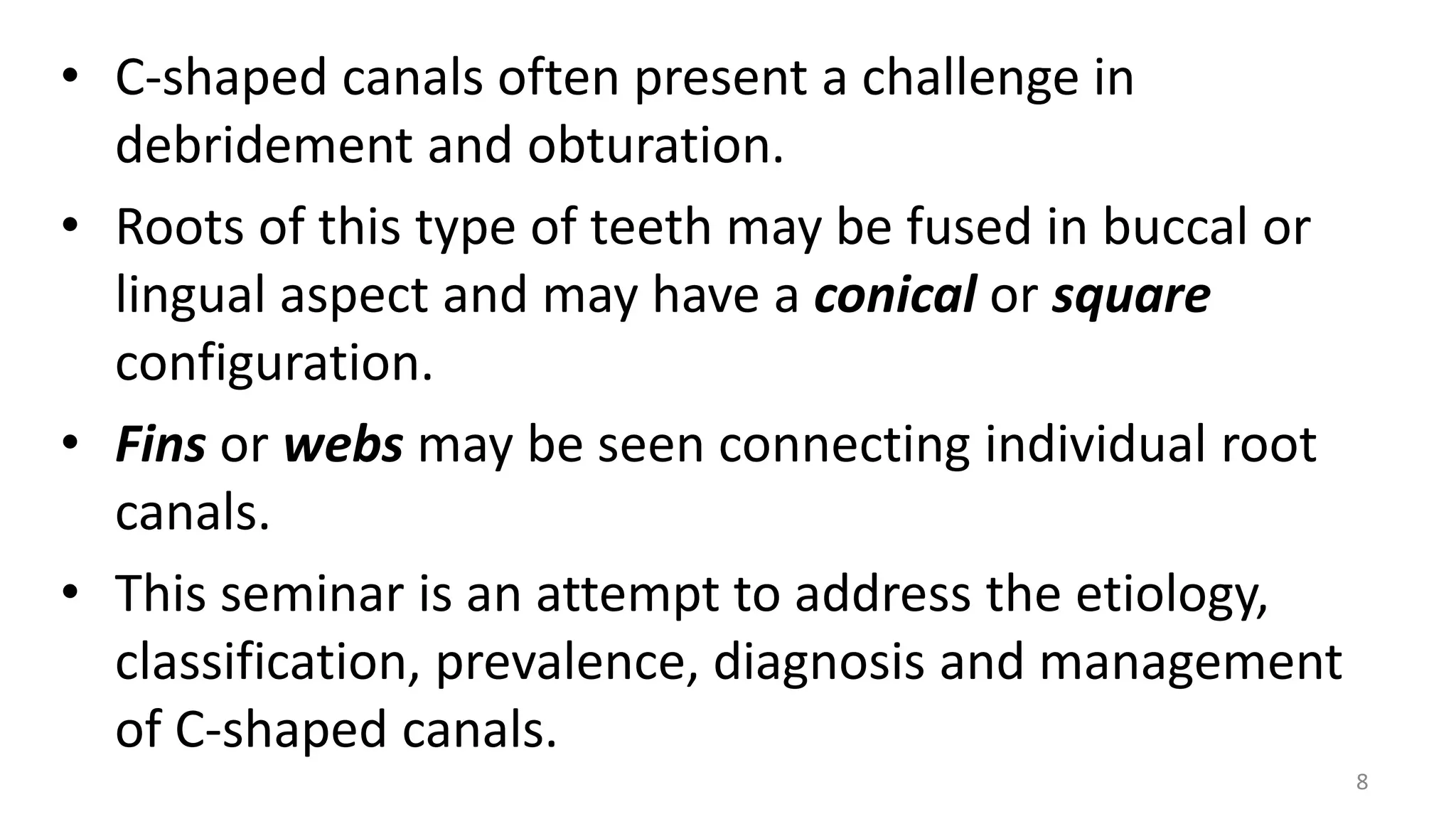 C- SHAPED CANALS pptx by DR. AMAL DEVADAS | PPTX
