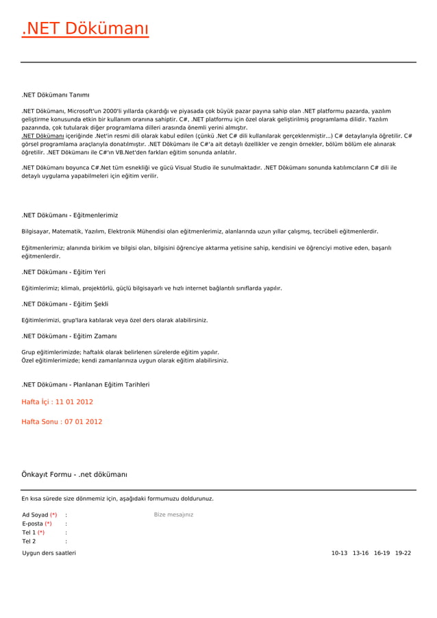 C sharp-dokumani | PDF