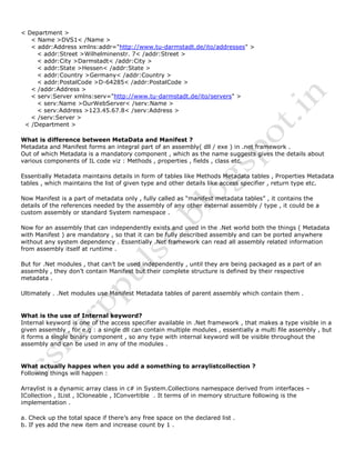 C sharp and asp.net interview questions | PDF