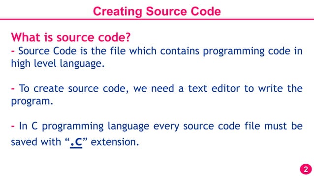 C Programing Ppt Learn How To Setup Tool In C Ppt 1348