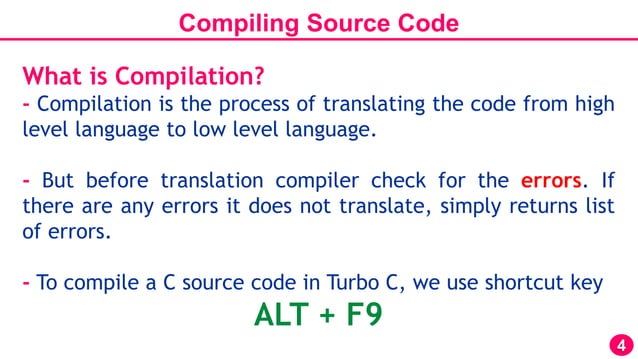 C Programing Ppt Learn How To Setup Tool In C Ppt