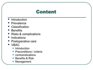 C-S & VBAC.ppt vaginal birth after cs zr | PPT