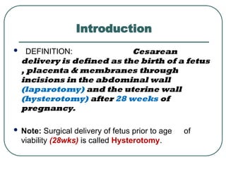 C-S & VBAC.ppt vaginal birth after cs zr | PPT