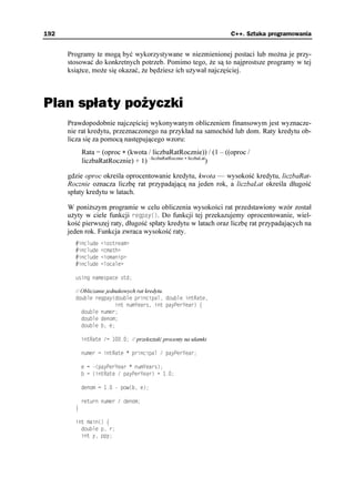 C++. Sztuka programowania | PDF