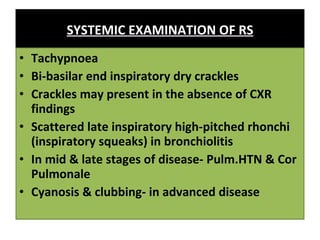CT: Interstitial lung disease | PPT