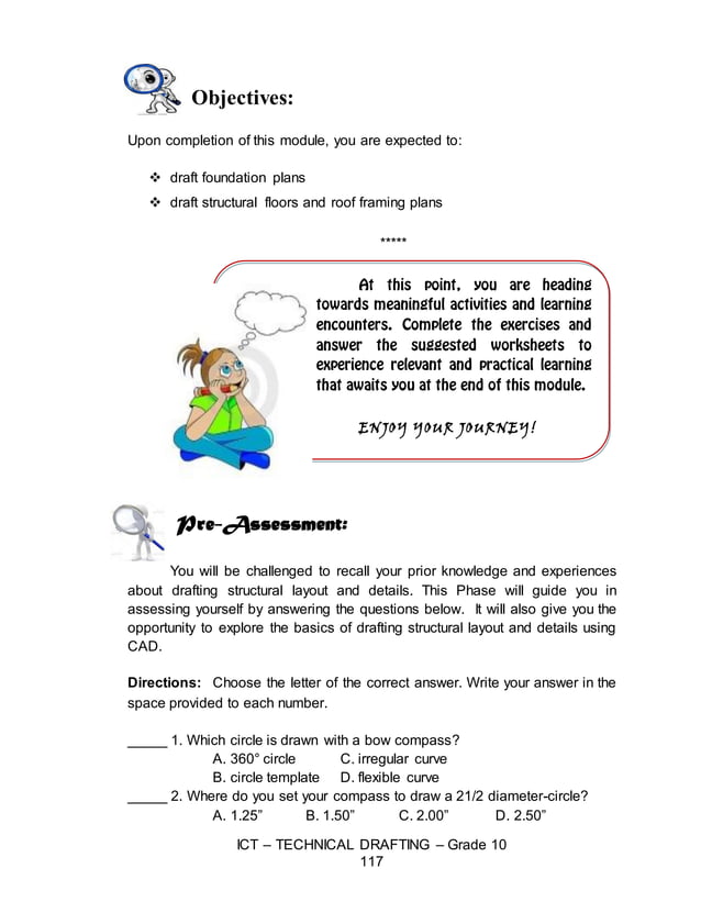 Technical Drafting Module 4 | PDF | Drawing and Sketching | Arts and Crafts