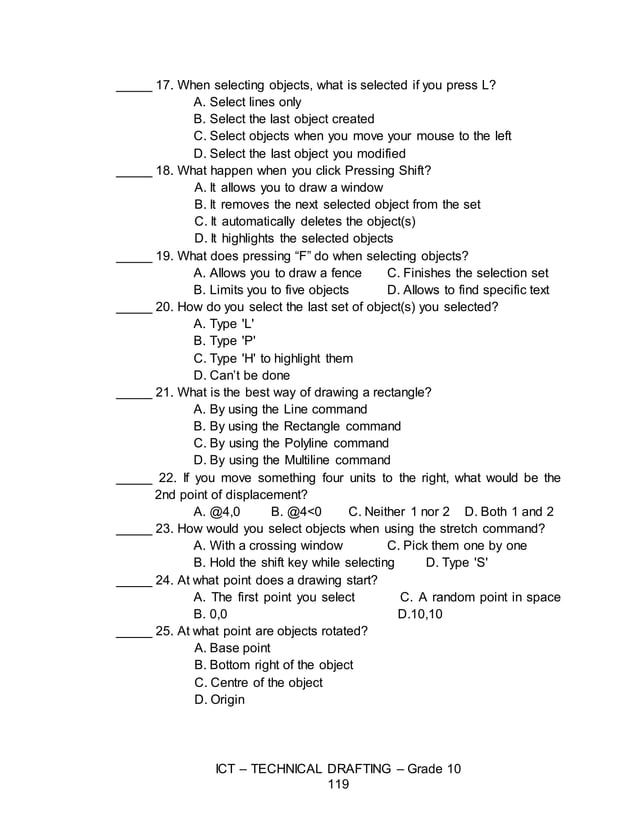 Technical Drafting Module 4 | PDF | Drawing and Sketching | Arts and Crafts