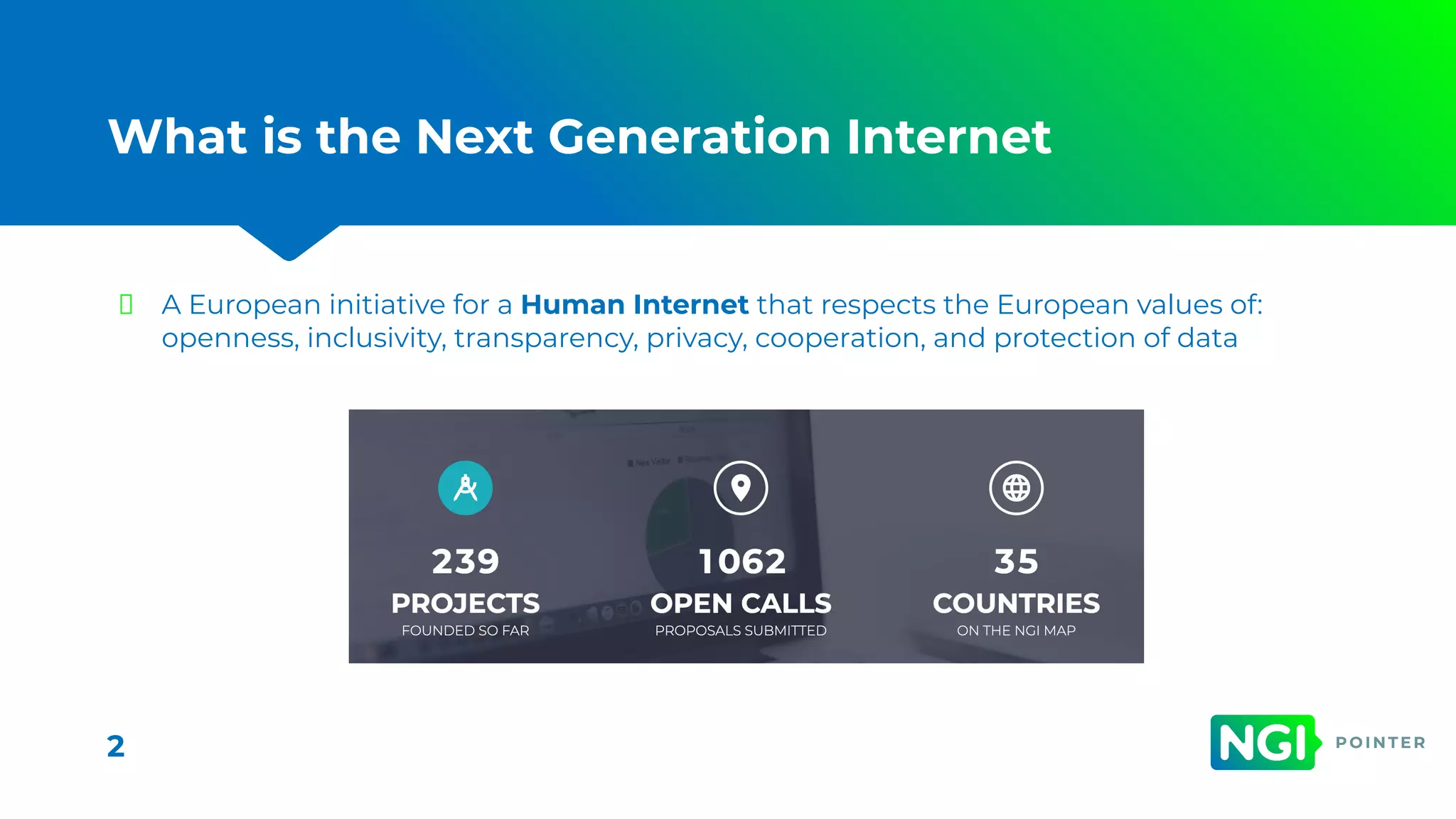 NGI Pointer: Changing the Fabric of the Internet, OW2online, June 2020 | PPT