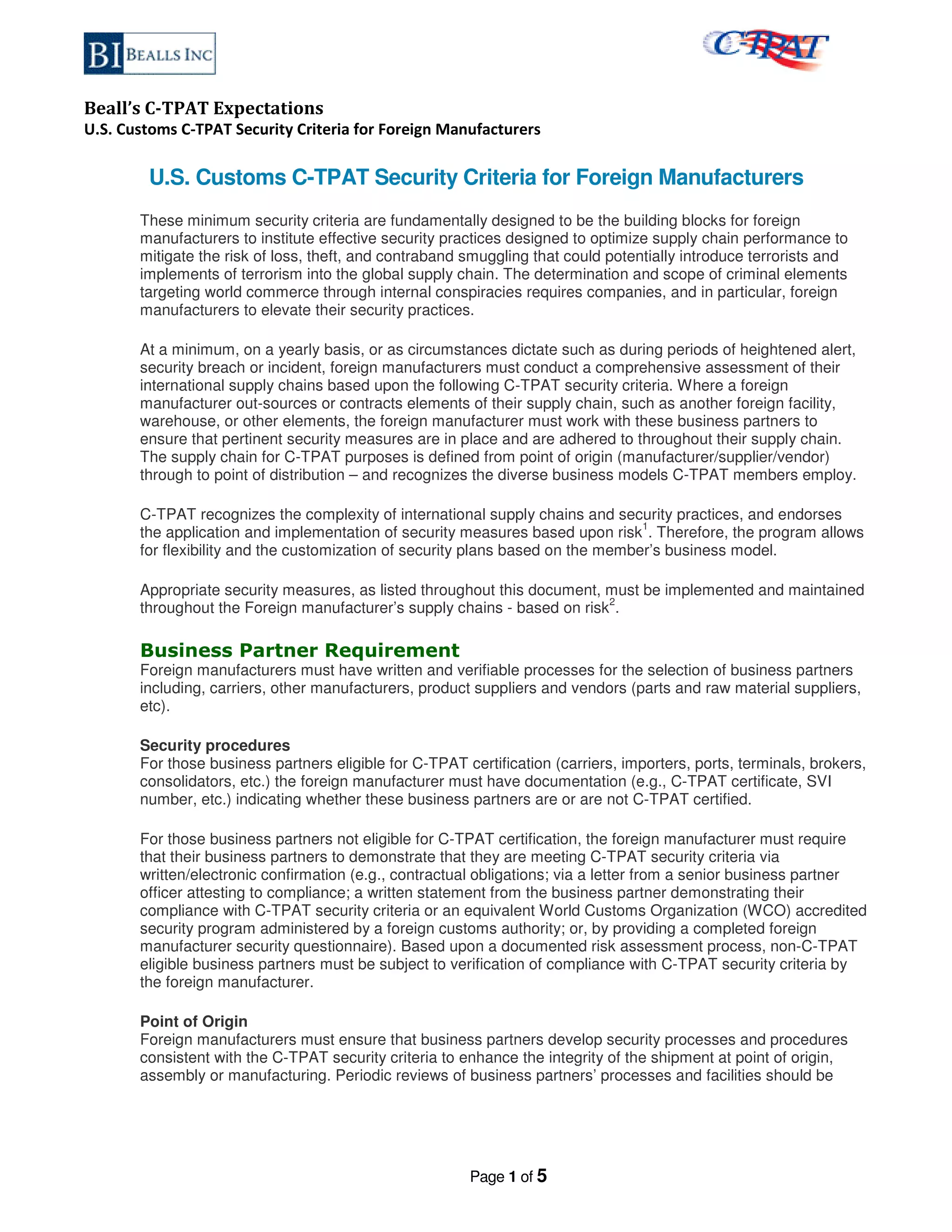 c-tpat security criteria for foreign manufacturers.pdf