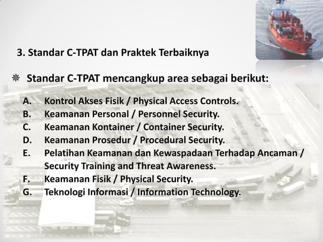 C-TPAT Security Training | PDF
