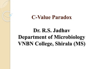 C value paradox | PPTX