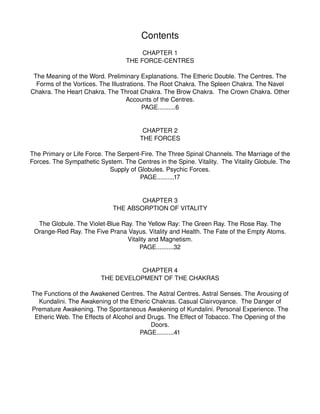 C.W.Leadbeater the Chakras | PDF