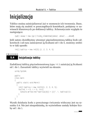 C#. Ćwiczenia. Wydanie II | PDF