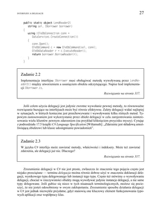 C#. Wzorce projektowe | PDF | Programming Languages | Computing
