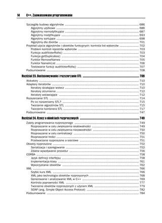 C++. Zaawansowane programowanie | PDF