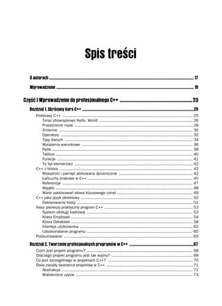 C++. Zaawansowane programowanie | PDF