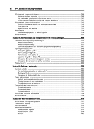 C++. Zaawansowane programowanie | PDF
