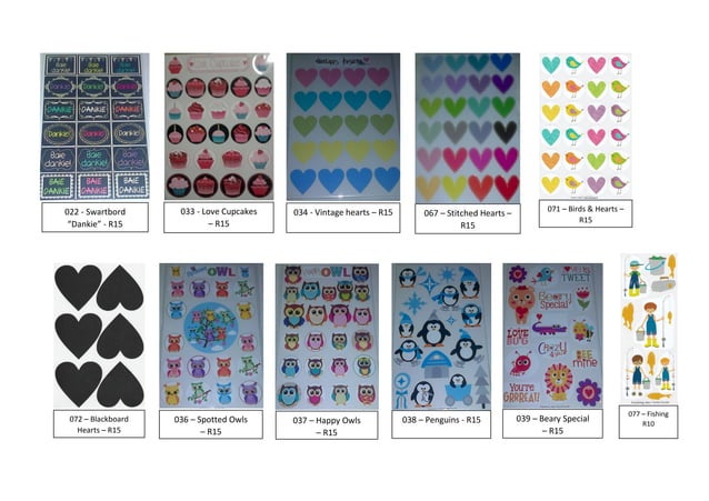 Sticker Katalogus 2016 | PPT