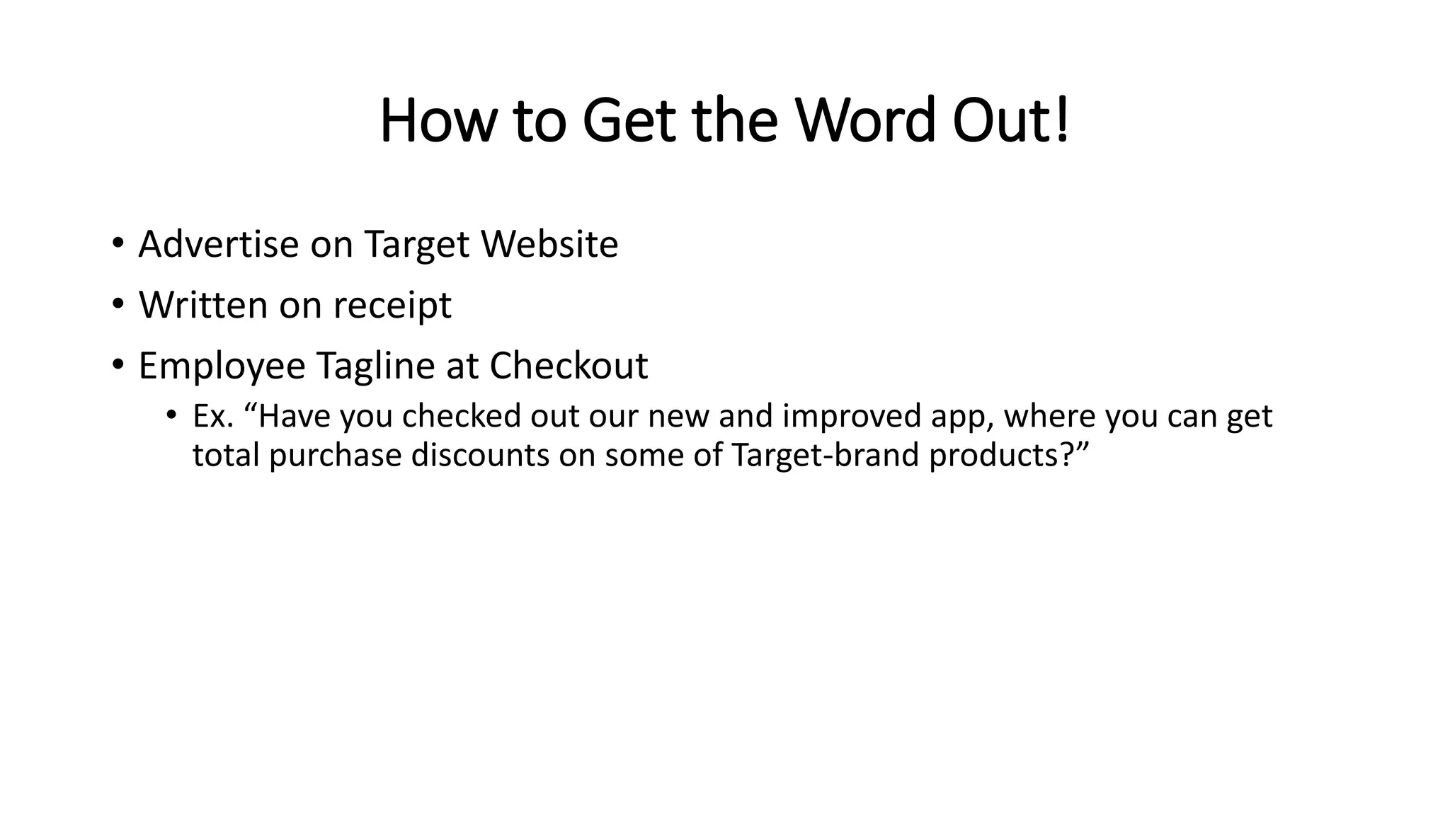 Target Case Presentation | PPT