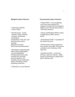 Anion Recognition by a Mettaloporphyrin Host | DOC